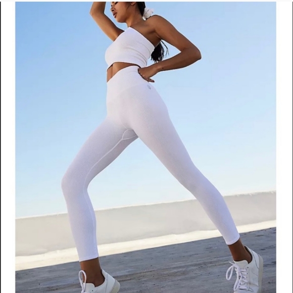 Free People | Pants & Jumpsuits | Free People Fp Movement White ...